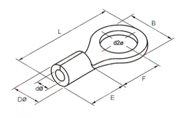 Meba Non-Insulated terminals RNB